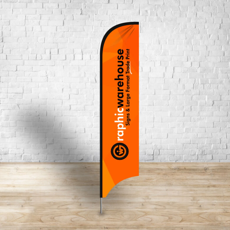 Flags & Textile Printing - Portable Flags - Blade Flags | Graphic Warehouse