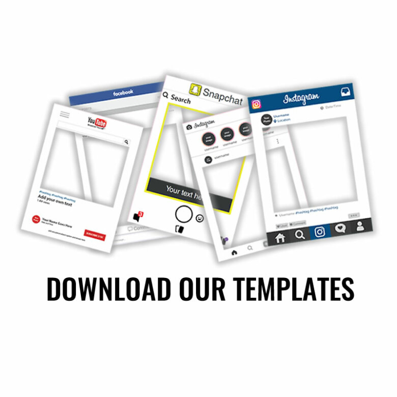 Custom Selfie Frame Printing | Branded Selfie Frames | Graphic Warehouse