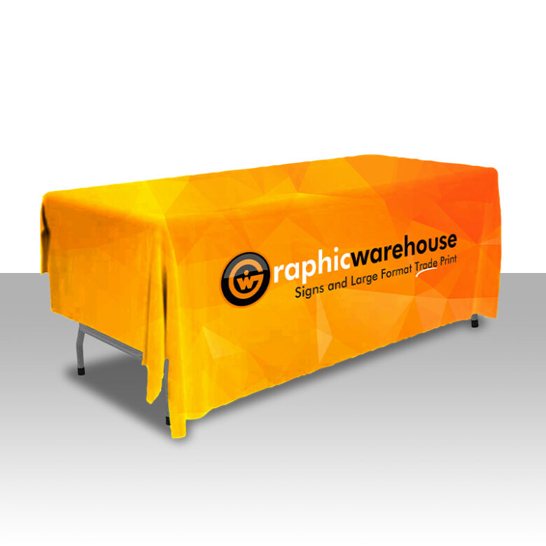Full Colour Printed Rectangular and Square Tablecloths | Graphic Warehouse