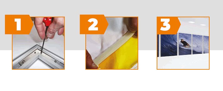 Flags & Textile Printing - Tension Fabric Systems (SEG) - Frames Only ...