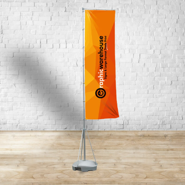 Flags & Textile Printing - Portable Flags - Wind Dancer | Graphic Warehouse